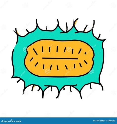 Anguria Cucumber Icon Color Illustration Cartoon Vector 339123457