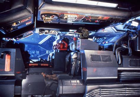 Nostromo Bridge Sci Fi Vehicle Interior