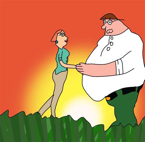Peetah And Lois At Sunset Woman And Fat Guy At Sunset Know Your Meme