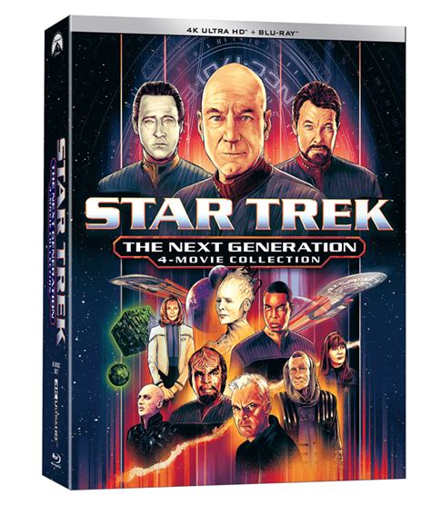 Star Trek The Next Generation Movie Collection 4k Ultra Hd Blu Ray For