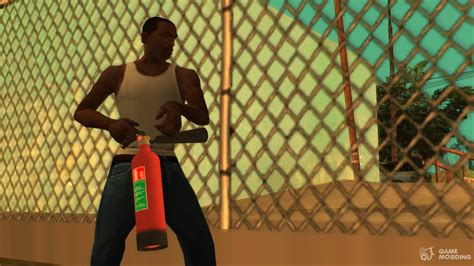 Hq Fire Extinguisher With Original Hd Icon For Gta San Andreas