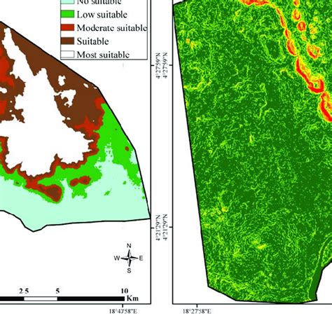 Suitable Map Based On Geographical And Environmental Factors And Download Scientific Diagram