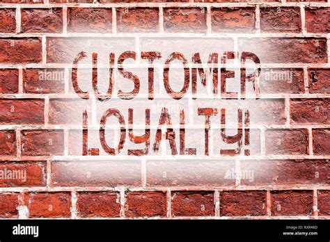 Handwriting Text Writing Customer Loyalty Conceptual Photo Client Satisfaction Longterm