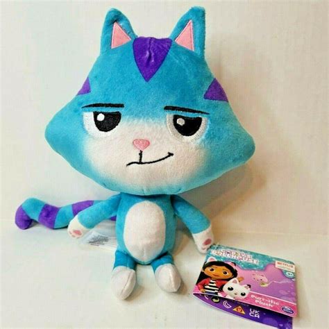 Dreamworks Gabbys Dollhouse 8 Purr Ific Catrat Plush Toy New