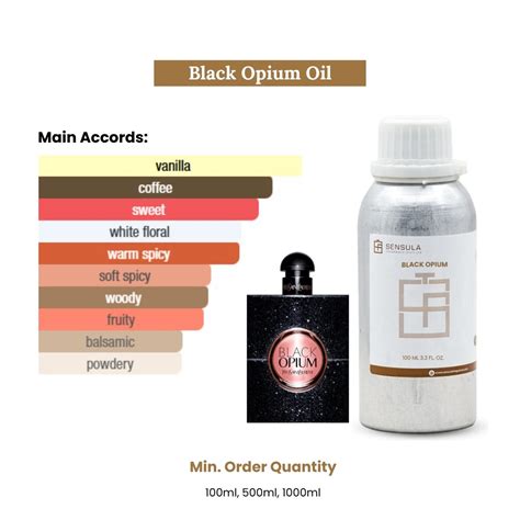 Black Opium Perfume Oil Sensula Fragrance