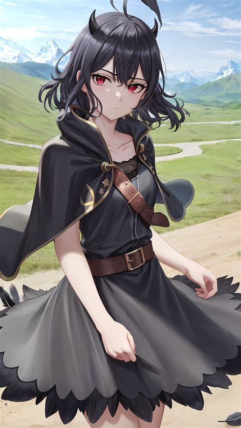 Secre Swallowtail Personaggi Disegni Di Anime Nero