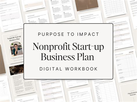 Nonprofit Start Up Business Plan Workbook Start A 501c3 Nonprofit