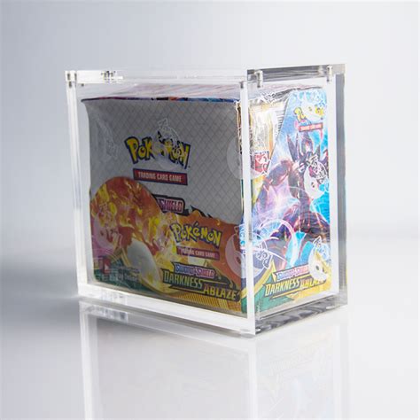 Acrylic Box Protectors For Pokemon Cards Booster Box Box Protectors