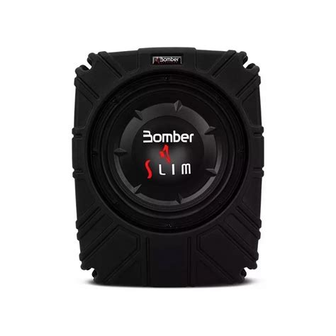 Caixa Passiva Subwoofer 10 Polegadas Bomber Slim Selada 200w Rms 4 Ohms Shopee Brasil