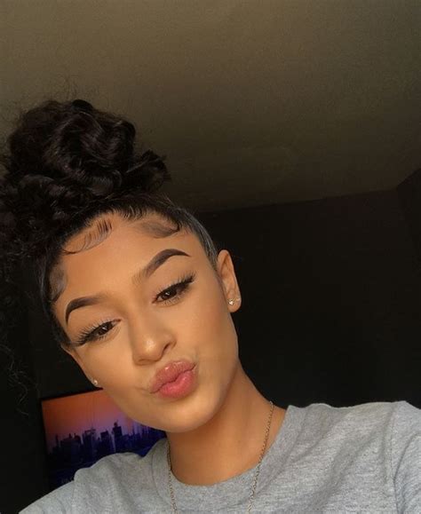 Baddie Curly Hair Styles Baddie Hairstyles Edges Hair