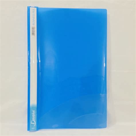 Jual Business File Folio Map Plastik F4 Biru 12 Pcs Jakarta