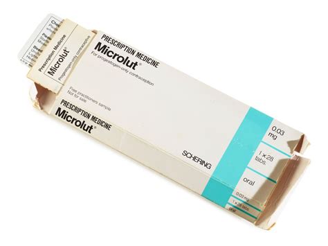 Microlut Contraceptive Minipill Collections Online Museum Of New Zealand Te Papa Tongarewa