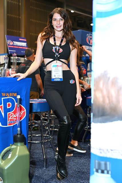 Fashion Top Model Tayler Kaplan For Vp Racing Oils At Sema Show 2021