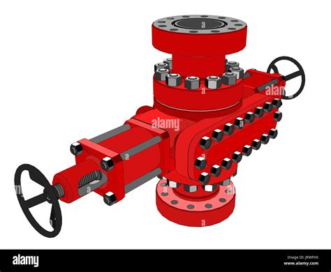 Blowout Preventer Vector Stock Vector Image And Art Alamy