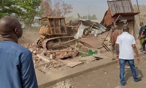 Kwsg Demolishes Illegal Structures Complies With Fg Directive