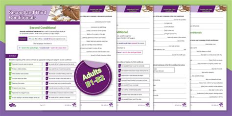 Esl Second And Third Conditionals Worksheet Adults B1 B2
