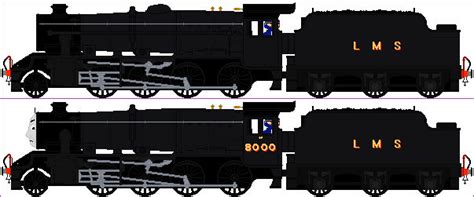 Lms Stanier 8f Sprite By Diamond Jubilee On Deviantart