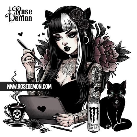 Rose Demon Rosedemonartist • Instagram Photos And Videos
