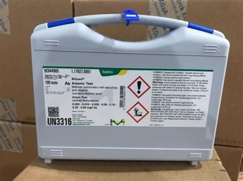 Promo Merck 117927 Arsenic Test Strip 100 Tests Mquant Diskon 23 Di