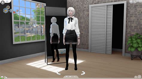 A2 And 2b Nier Automata The Sims 4 Sims Loverslab