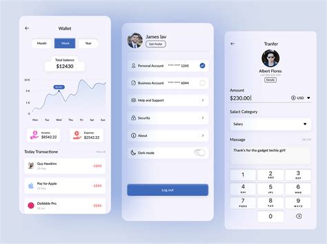 E Wallet App On Behance