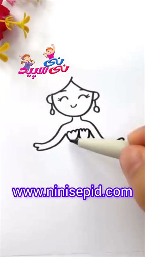 نقاشی پری دریایی Youtube