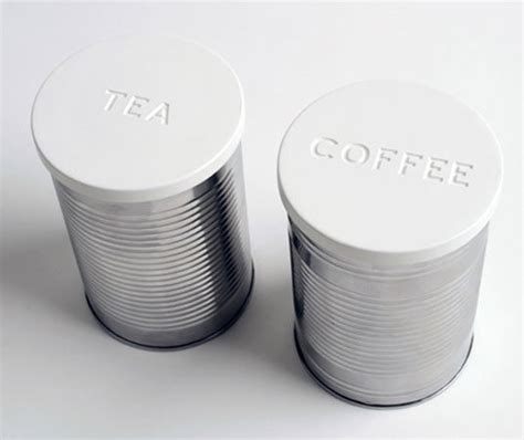Clever Lids Convert Tin Cans Into Stylish Containers