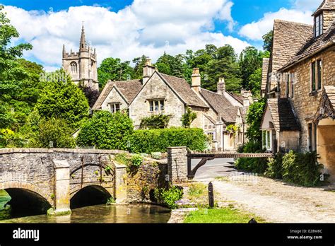 Houses Cottages In Picturesque Cotswolds Village Of Castle Combe High