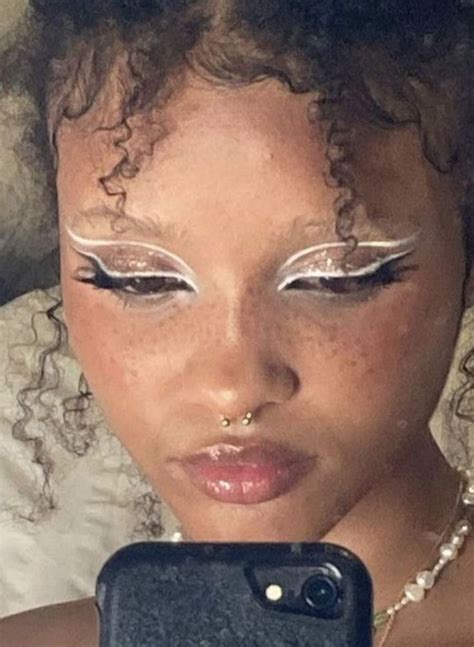 White Eyeliner Looks Eyeliner Looks Makeup Inspiration White