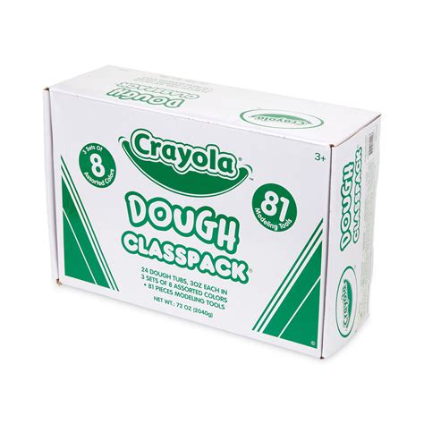 Crayola® Dough Classpack 3 Oz 8 Assorted Colors Pike Systems Inc