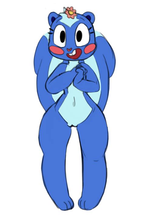 Rule 34 3 Toes 4 Fingers Accessory Anthro Battlehusk Big Tail Blue Body Blue Fur Blue Hair