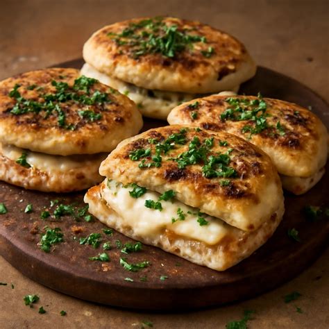 Lepinja Sajttal Recept Ropogós Lepinja Sajt és Fokhagymás Ízesítéssel