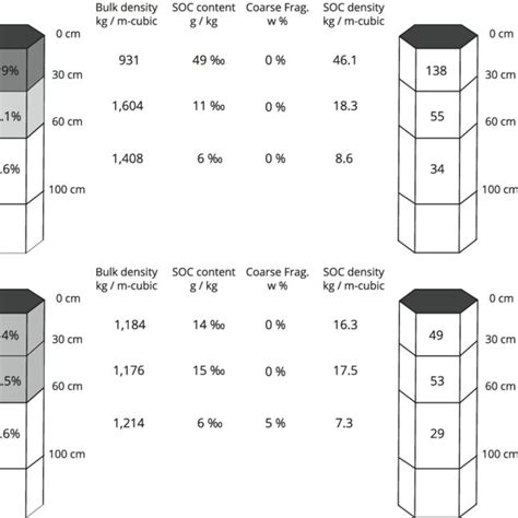 Example Of How Soc Stocks Were Derived Using Actual Laboratory Results