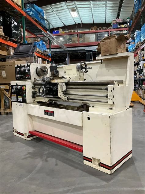 Jet Geared Head Engine Lathe Model Gh 1440w 3 Allsurplus