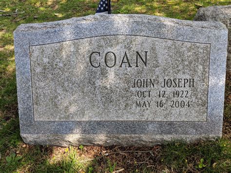 John J Jack Coan 1922 2004 Find A Grave Memorial