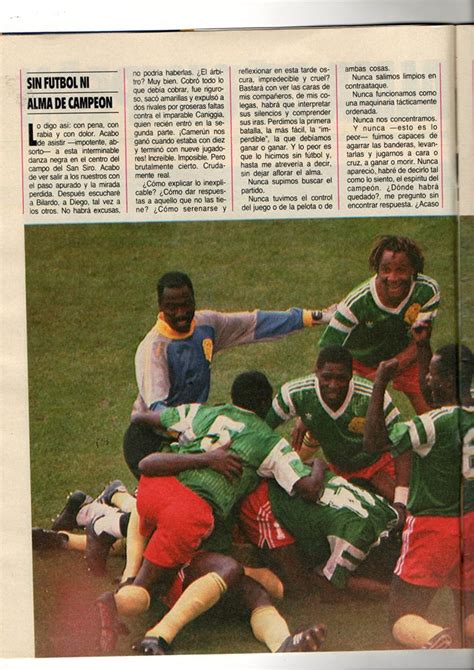 Anotando FÚtbol Partidos De CamerÚn