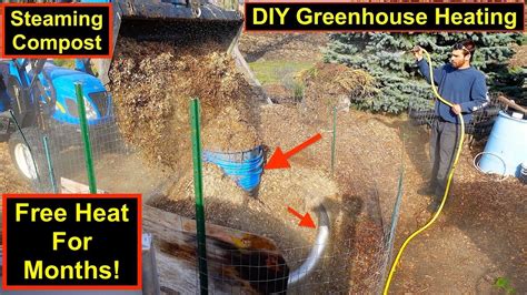 How To Build A Compost Heater Sustainable Greenhouse Heating Jean