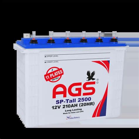 Ags Tubular Battery 2500 Price Asbaab Solar