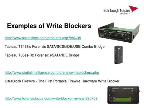 Ppt Csn08101 Digital Forensics Lecture 6 Acquisition Powerpoint