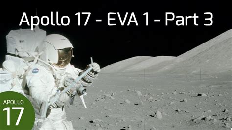 Apollo 17 Eva 1 Geology Station 1 Youtube