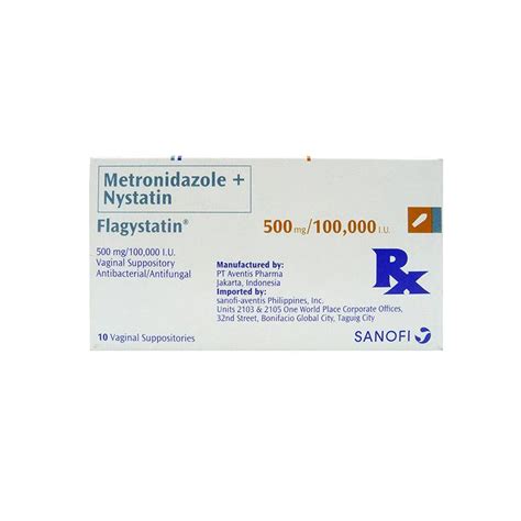 Vaginal Suppository Metronidazole