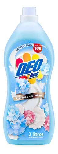 Amaciante Concentrado Rende 100 Lavagens 2l Deoline Mercadolivre