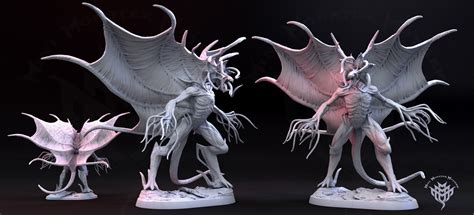 Illithid Cthulu Brainstealer Mind Flayer Dragon Gargantuan 28mm