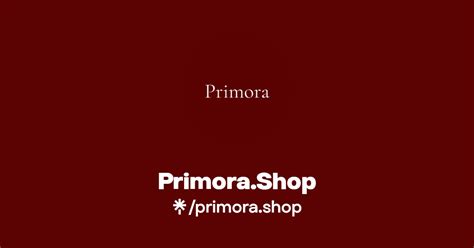 Primora Shop Linktree