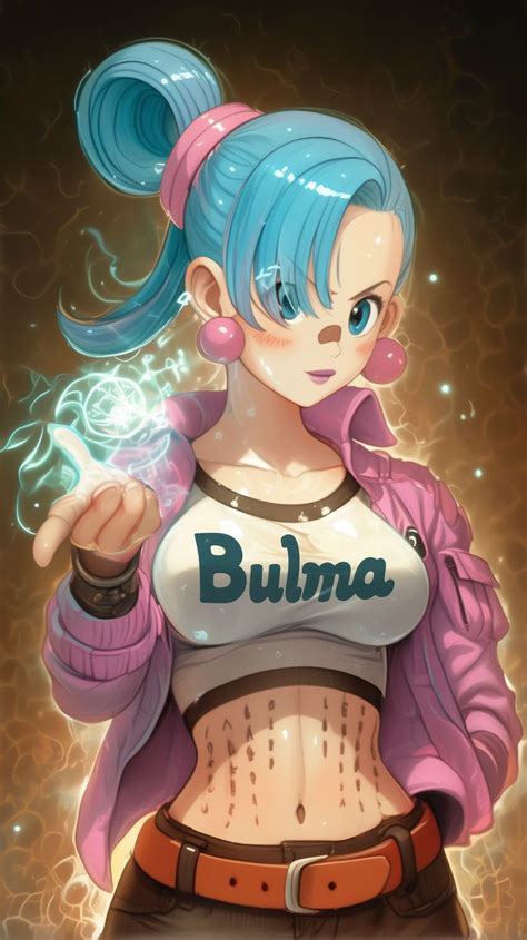 Bulma From Dragon Ball Bulma Dragonball Fanart Aesthetic Anime