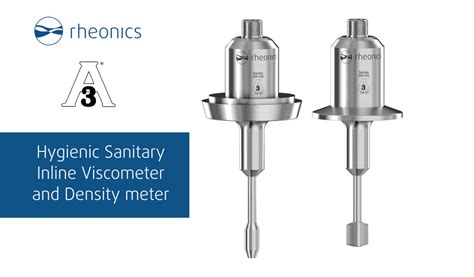 3 A Certified Rheonics Process Viscometer And Density Meter Rheonics Viscometer And Density