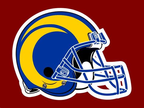 Free Los Angeles Rams Helmet 2020 Years Logo Vector Download Logowik