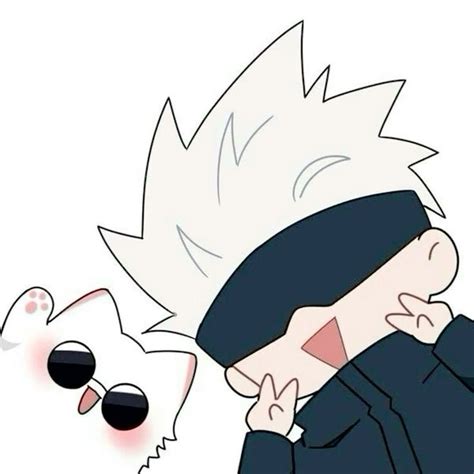 Gojo Satoru Jujutsu Kaisen How To Draw Gojo Chibi Gojo Drawing Easy