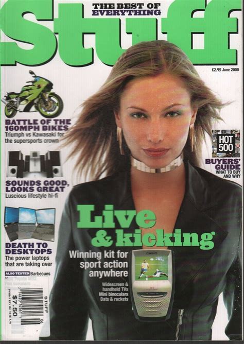 Stuff Uk June 2000 Battle Of The 160mph Bikes Magazine Stuff