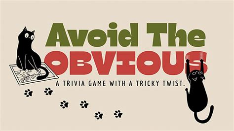 Avoid The Obvious Trivia Download Youth Ministry